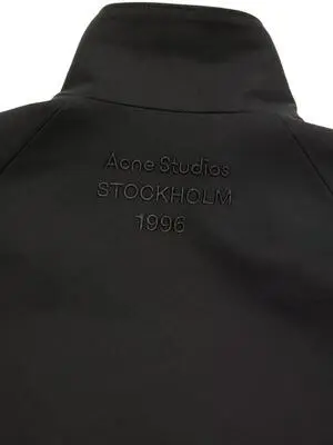 Acne Studios Embroidered Logo Zip-up Jacket