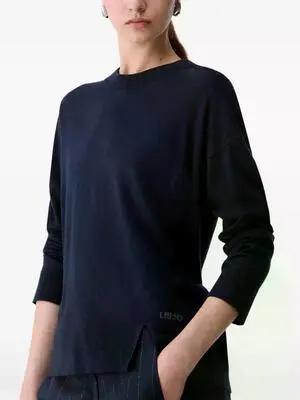 Liu Jo Wool Blend Crew Neck Sweater