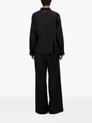 Herno Asymmetric-cut Wool-blend Shirt