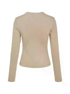 CLUB21 Mira Zip-up Long-sleeve Cardigan - Neutrals