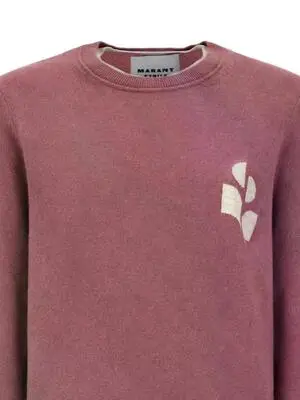 MARANT ETOILE Logo Intarsia Sweater