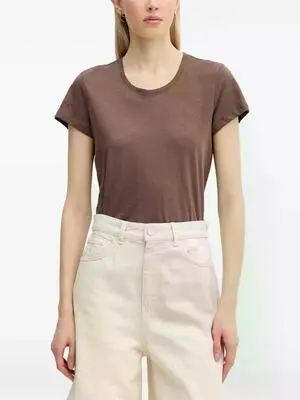 MOS MOSH Safina Cotton T-shirt With Stud Embellishment