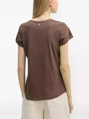 MOS MOSH Safina Cotton T-shirt With Stud Embellishment