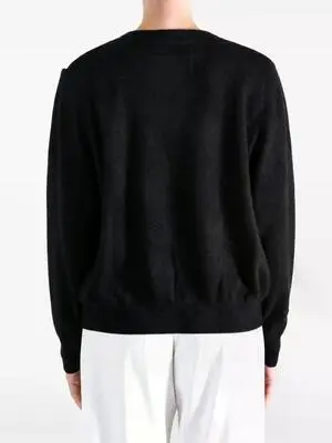 Frenckenberger Colour-block Open-front Cardigan