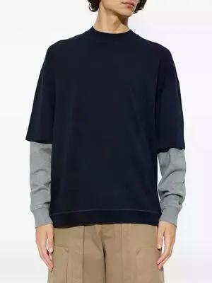 DARKPARK Troy Layered-sleeve T-shirt