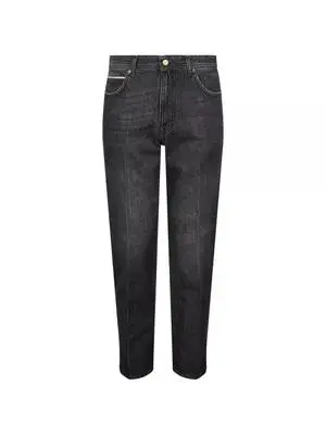 BRIGLIA 1949 Faded Pressed-crease Jeans - Grey
