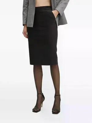 MORGAN High-waisted Pencil Midi Skirt