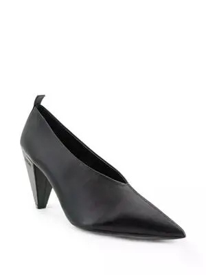 Loewe Origami Cubic Leather Pumps
