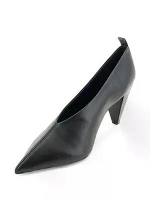 Loewe Origami Cubic Leather Pumps