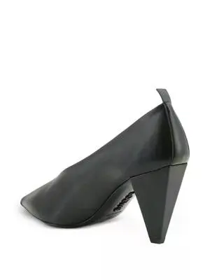 Loewe Origami Cubic Leather Pumps