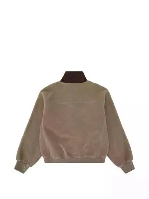 ENTIRE STUDIOS Fleece Panelled High Neck Sweatshirt