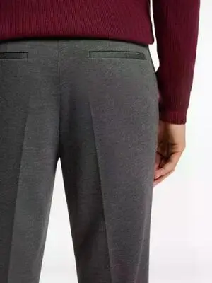 Hugo Melange Stretch Wool Extra-slim-fit Dress Trousers