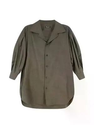 Loro Piana Elyze Bowling Collar Shirt
