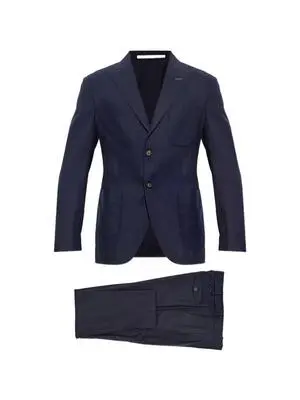 Eleventy Wool Suit - Blue