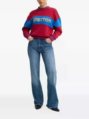 BENETTON Colour-block Sweatshirt