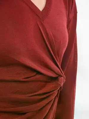 Stella McCartney Draped V-neck Sweater
