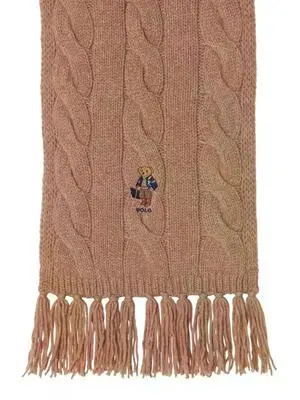 Polo Ralph Lauren Polo Bear Cable-knit Scarf