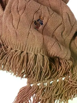Polo Ralph Lauren Polo Bear Cable-knit Scarf
