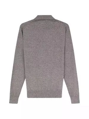 Loro Piana Classic-collar Mélange Polo Shirt
