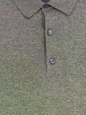 Loro Piana Classic-collar Mélange Polo Shirt