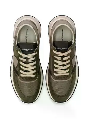 Philippe Model Logo-patch Panelled Sneakers
