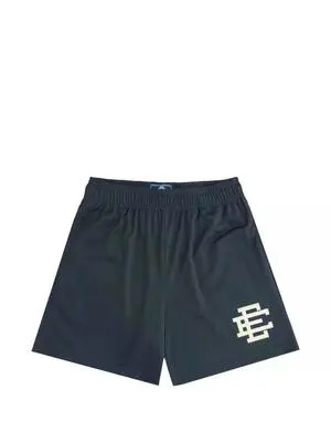 ERIC EMANUEL Mesh Track Shorts With Logo Detail