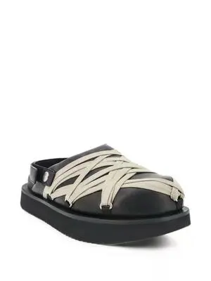 Rick Owens Megalace Platform Mules
