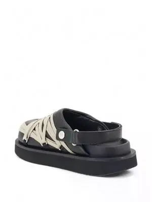 Rick Owens Megalace Platform Mules