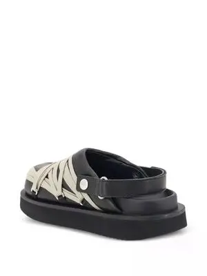 Rick Owens Megalace Platform Mules