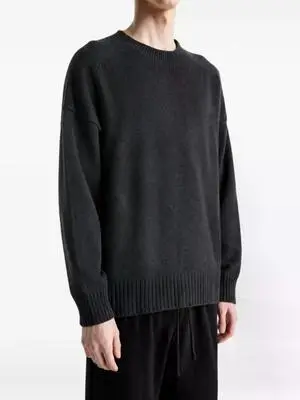 MARGARET HOWELL Asphalt Crew-neck Sweater