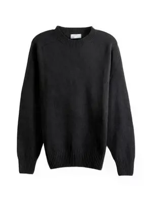 MARGARET HOWELL Asphalt Crew-neck Sweater - Grey