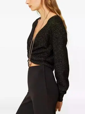 TWINSET Dual-use Wool Blend Jumper With Lurex