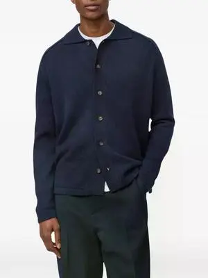 Soft Goat Cashmere Button-up Cardigan