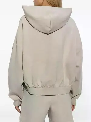 Nike Logo-print Cropped Hoodie