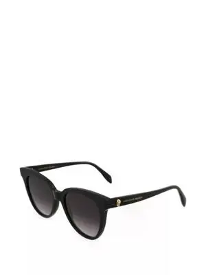 Alexander McQueen Skull-detail Cat-eye Sunglasses