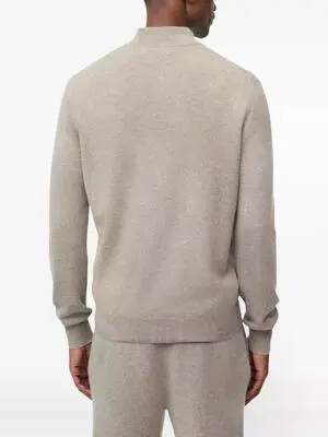 Soft Goat Quarter-zip Cashmere Sweater