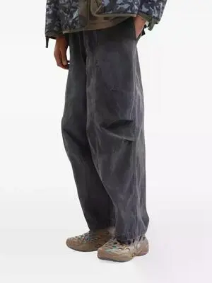 PERKS AND MINI Two Mil Pondering Trousers Washed Black