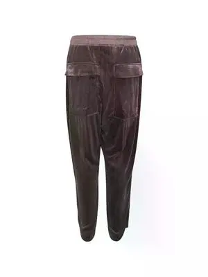 Rick Owens Astaires Velvet Track Pants