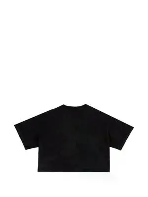 Nike Basketball Graphic-print Cropped T-shirt