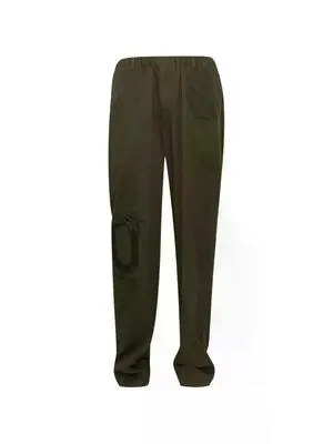 Undercover Graphic-print Elasticated-waistband Trousers