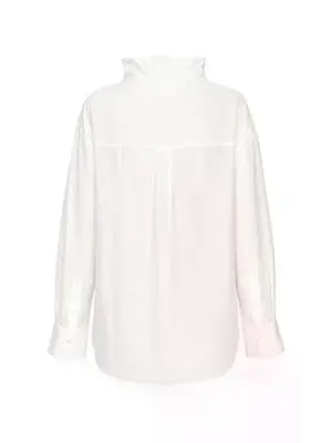CLUB21 COLLECTION Reese High-neck Sheer Shirt