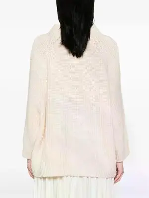 EMERSON RENALDI Ribbed-knit Batwing-sleeve Top