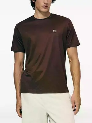DOMAINE DES ARTISTES Logo-embroidered T-shirt