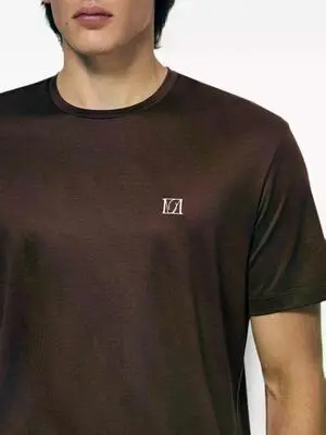 DOMAINE DES ARTISTES Logo-embroidered T-shirt