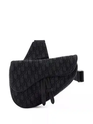 Dior Saddle Oblique Canvas Crossbody Bag