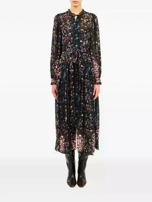 Ulla Johnson Tessa Floral-print Silk Midi Dress