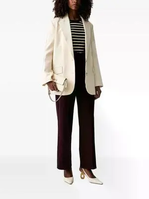 MORGAN Pressed-crease Straight-leg Trousers