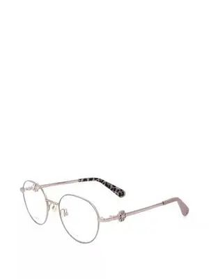 Kate Spade New York Trinity Flower-detail Round Frame Eyeglasses