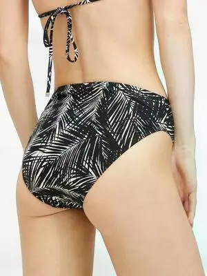 Michael Kors Palm-print Bikini Bottoms