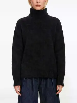 UMA WANG Roll-neck Brushed Sweater